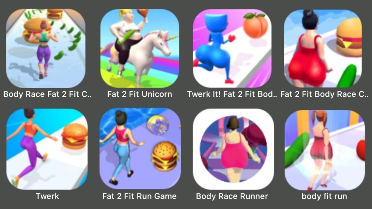Body Races Android Games: Fat 2 Fit Run Game, Twerk Race 3D, Body Race ...