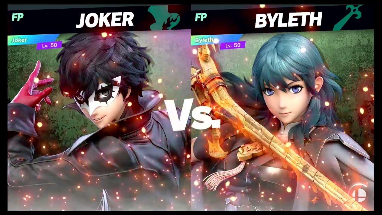 Super Smash Bros Ultimate Amiibo Fights – 6pm Poll Joker vs Byleth - YouTube