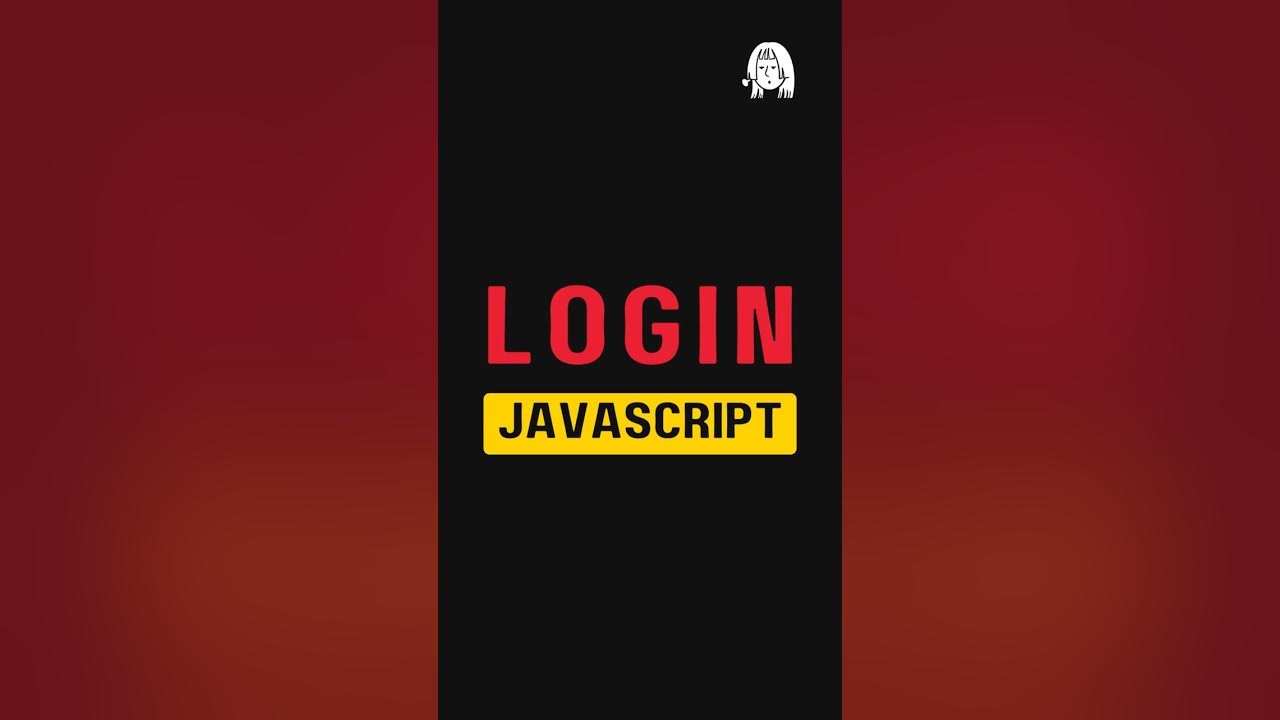 Login with javascript #javascriptcoding #javascript - YouTube