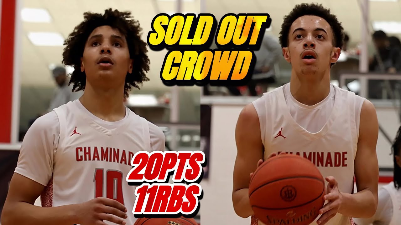 JAMO WHITE HAS ARRIVED 🔥🤯 CHAMINADE CRUISES PAST CROSS TOWN RIVALS CBC!! FT JONNY JORDAN - YouTube