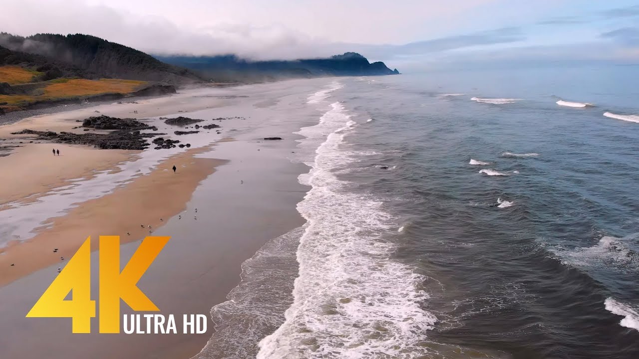Bird's Eye View of Coastal Oregon - 4K Drone Footage - Trailer - YouTube