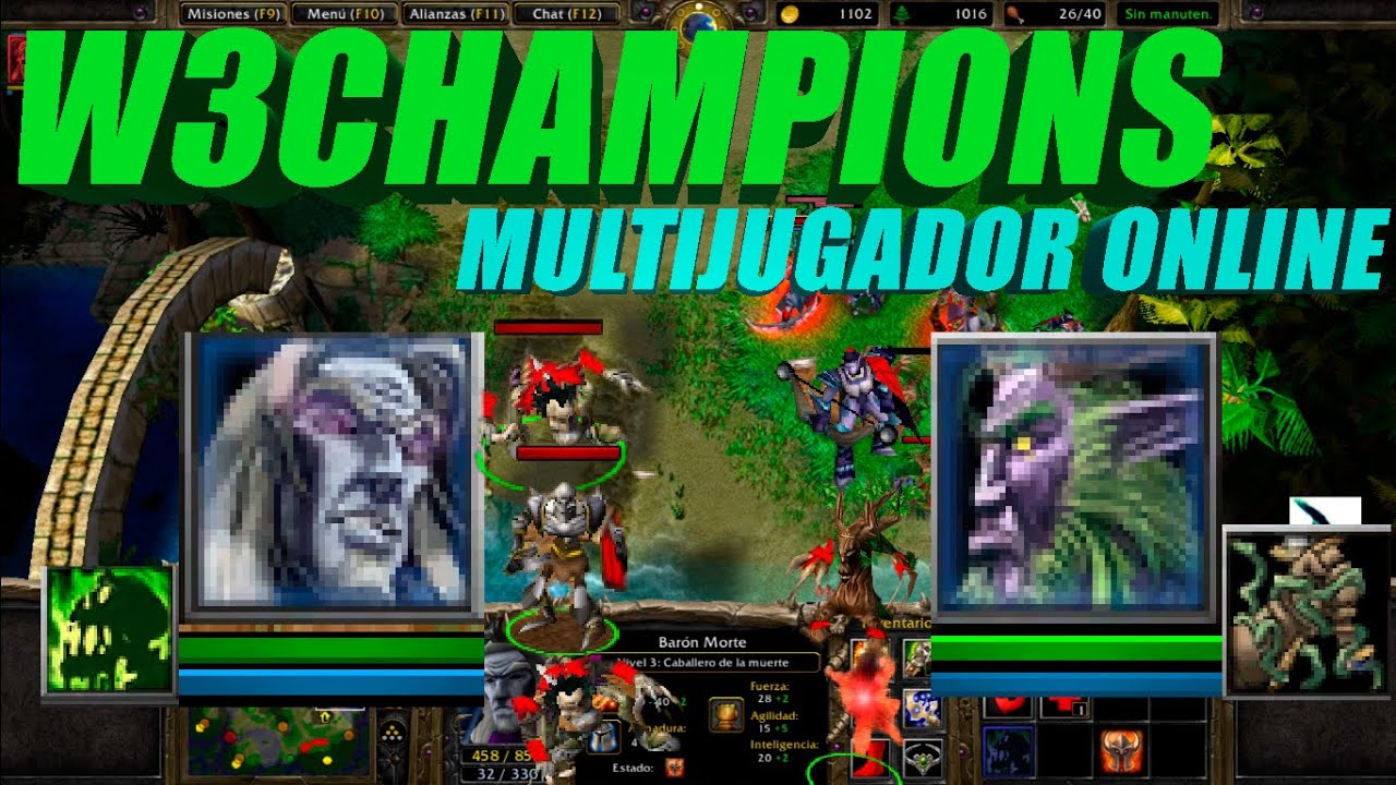 Warcraft 3 W3champions Multijugador Online IraSalvaje(UD) vs plplSk(NE ...