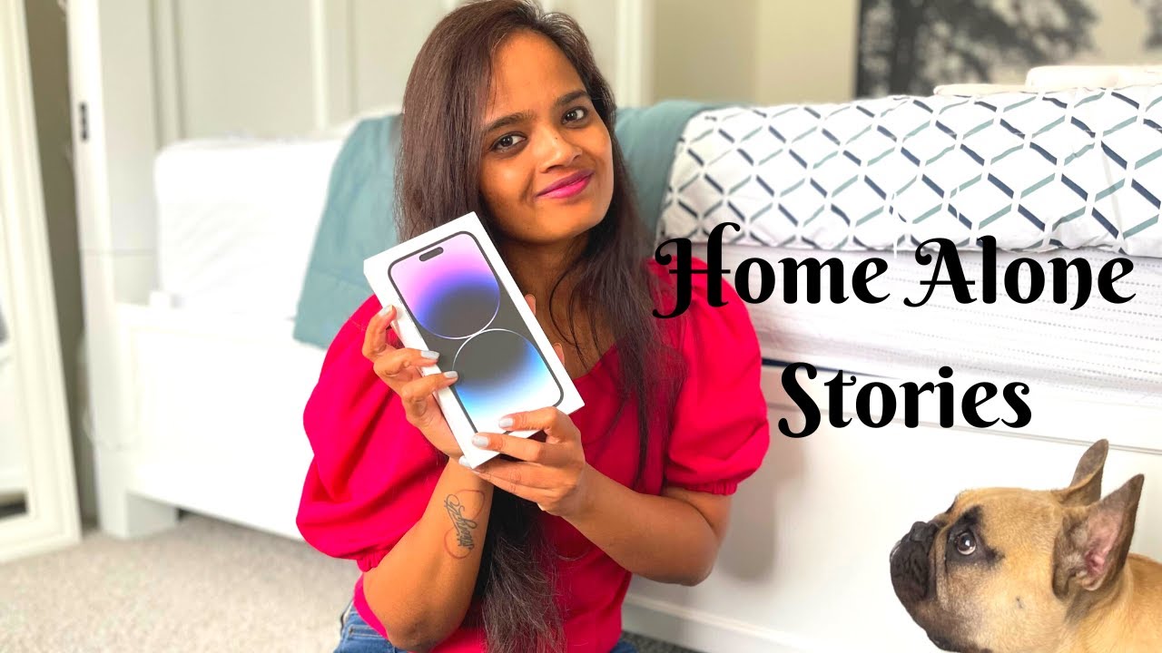 Home Alone Cooking || Purple Iphone 14 Pro Max Unboxing || # ...