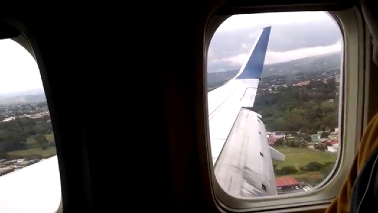 san jose costa rica landing - YouTube