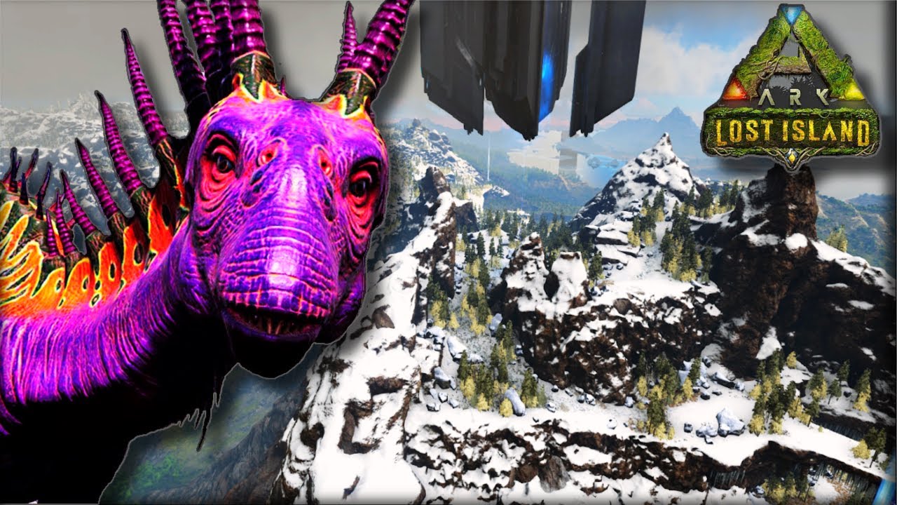 Ark Survival Evolved: Lost Island: Amargasaurus Fail!!! - YouTube