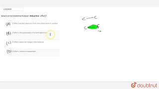 Select correct statement about `I` effect?