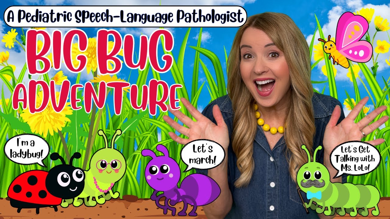 Learn To Talk With Ms LoLo|Bug Adventure, Colors, First Words|Toddler ...
