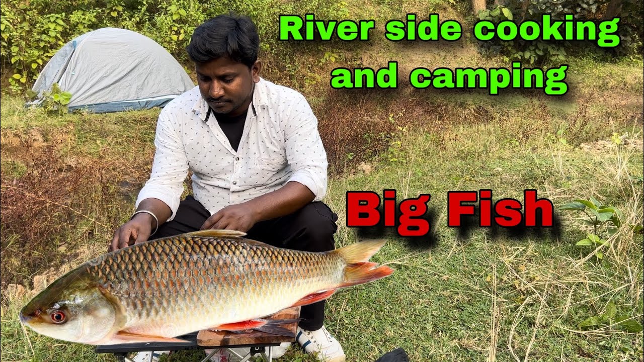 River Side Camping And Cooking | Fish Fry | #Banzaravlogs - YouTube