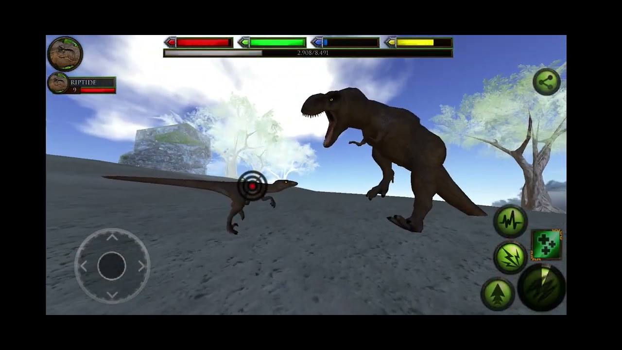 Tyrannosaurus Rex Simulator (Part 4) Ultimate Dinosaur Simulator - YouTube
