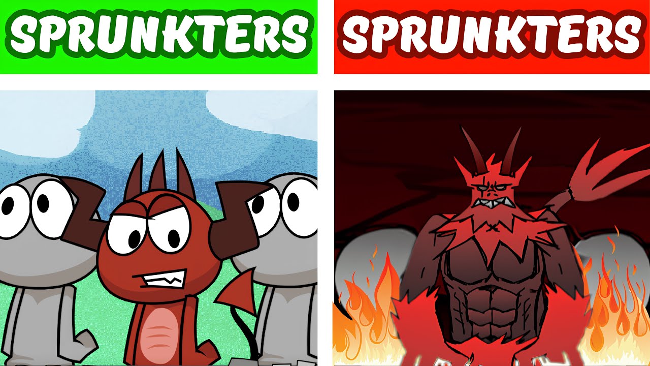 INCREDIBOX:Sprunki sprunkters VS Sprunkters phase 2 (new mode) - YouTube