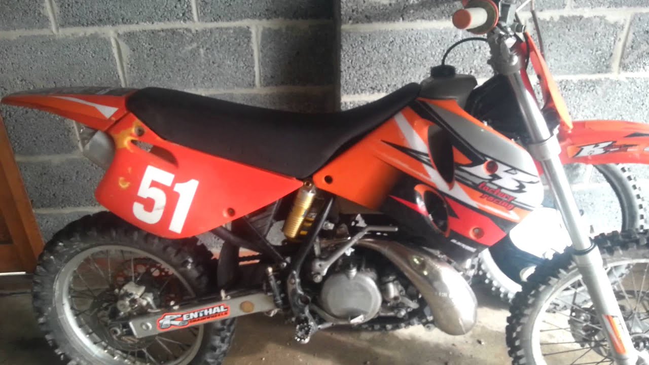 Ktm 360 sx sound - YouTube