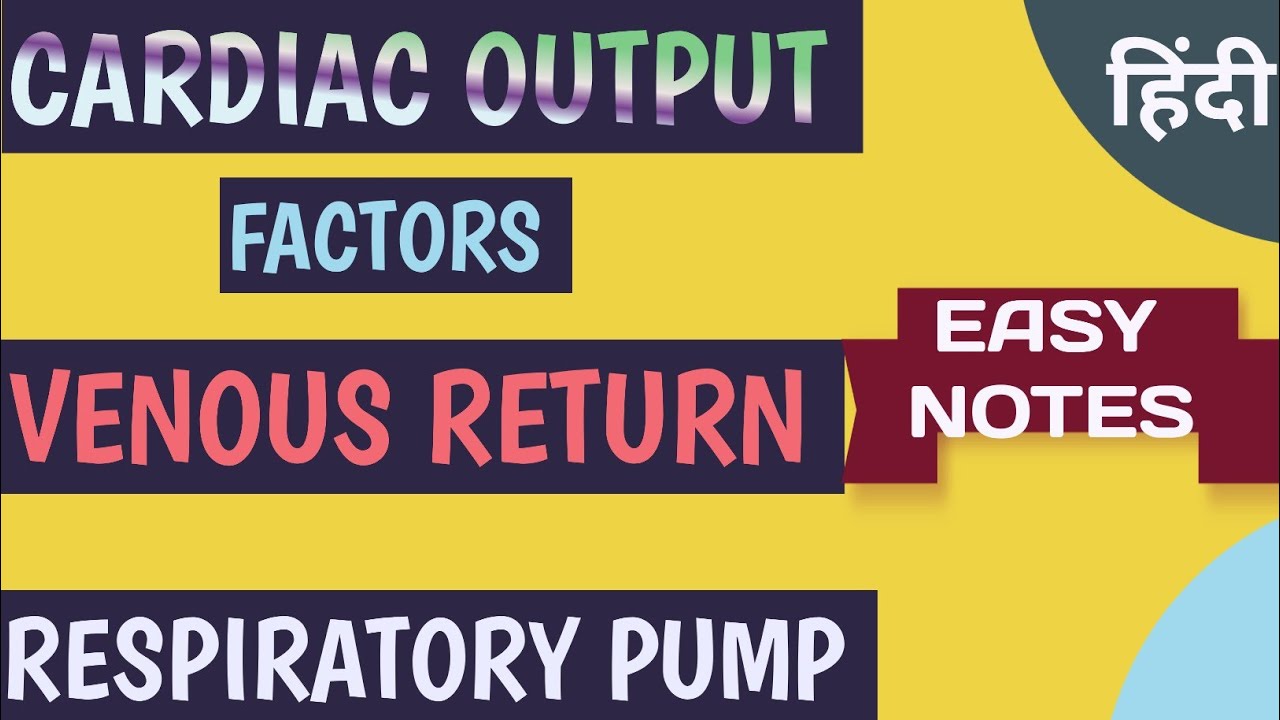 How Cardiac Output Is Controlled What Is Venous Return Explanation In how-cardiac-output-is-controlled-what-is-venous-return-explanation-in