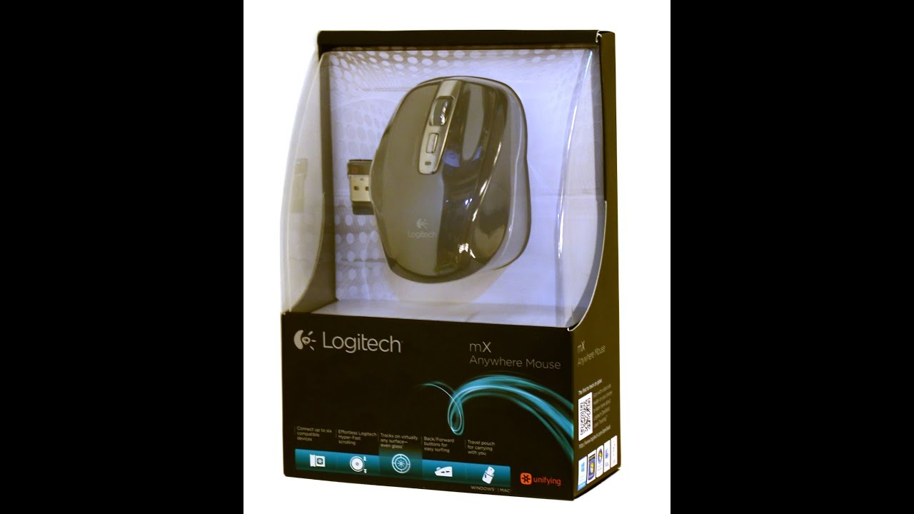 Unbox wireless logitech mouse - YouTube