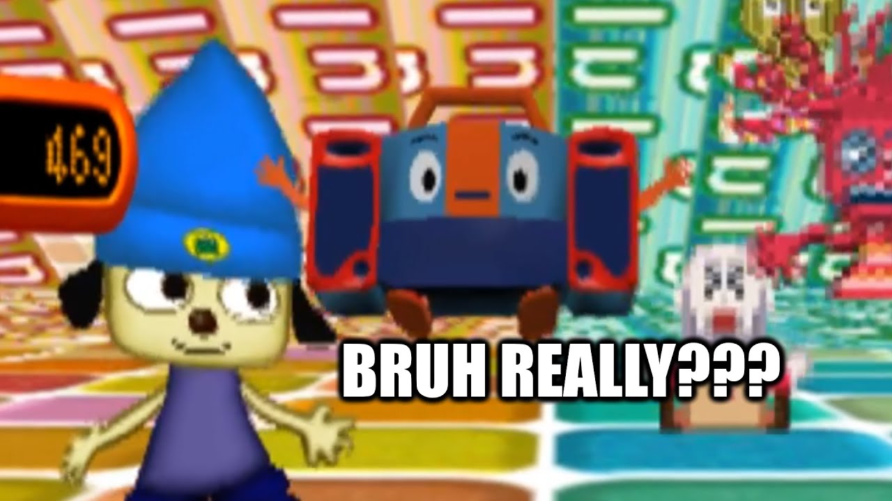 PaRappa Gets Big Then Plays Video Games - YouTube