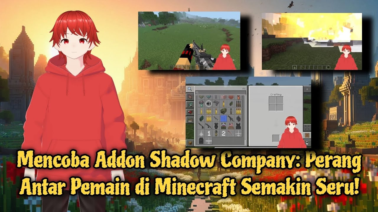 Mencoba Addon Shadow Company: Perang Antar Pemain di Minecraft Semakin ...