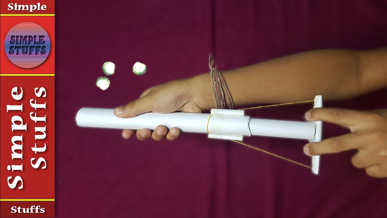 Make a Gun From Paper That Shoots Paper Bullets(round) | Simple and ...