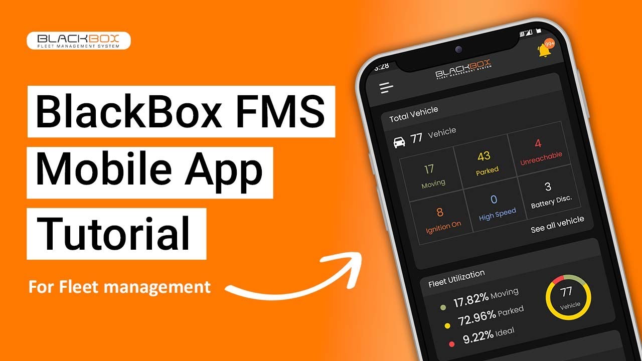 BlackBox FMS Mobile App Tutorial for Fleet Management - YouTube
