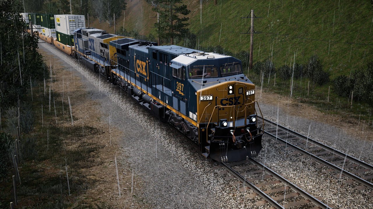 Train Sim World 3 Sand Patch Grade Intermodal from Rockwood to ...