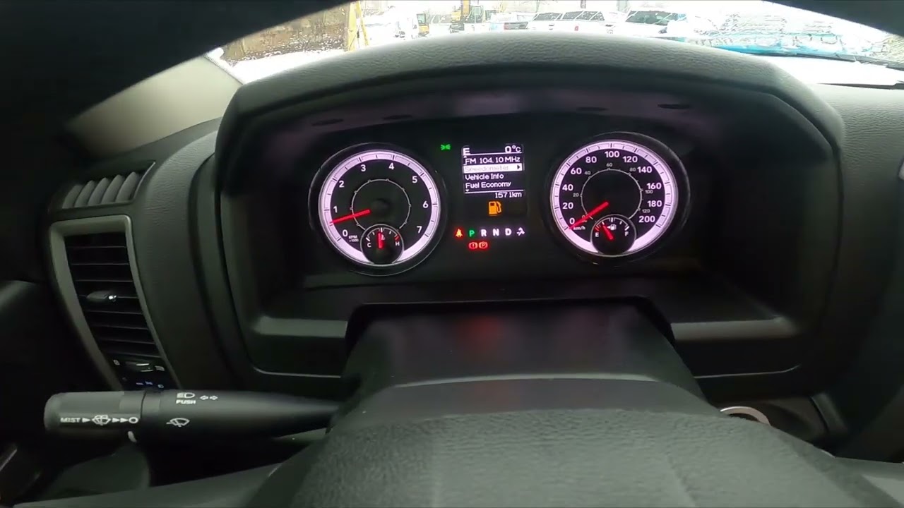 How To Change Speedometer Mode Between MPH Or KMH In Dodge RAM 1500 II How To Change Speedometer Mode Between MPH Or KMH In Dodge RAM 1500 II