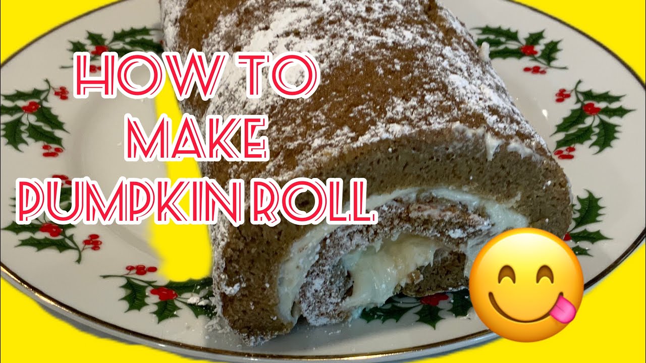How To Make Pumpkin Roll pumpkin food baking cookingfromscratch how-to-make-pumpkin-roll-pumpkin-food-baking-cookingfromscratch