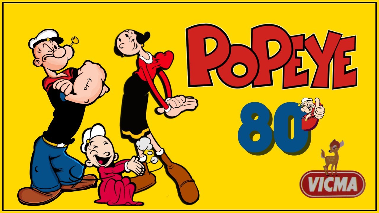 ⚓ FIGURAS Vintage y GUANTE MÁGICO marca VICMA de POPEYE, OLIVIA y ...