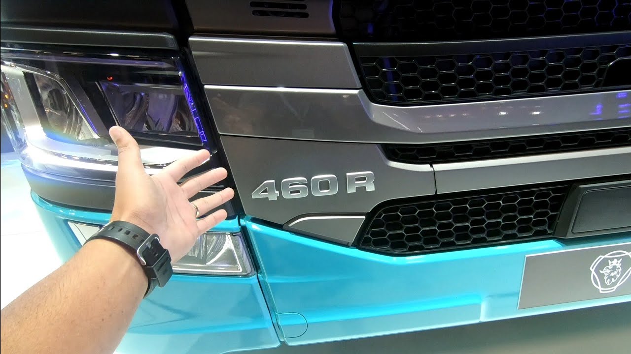 DETALHES DO NOVO SCANIA SUPER 460 R EURO 6 l EMERSON FONSECA - YouTube