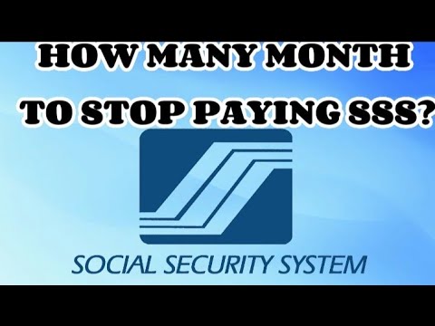 HOW MANY MONTHS TO STOP PAYING SSS MONTHLY CONTRIBUTION?DON'S T.V - YouTube