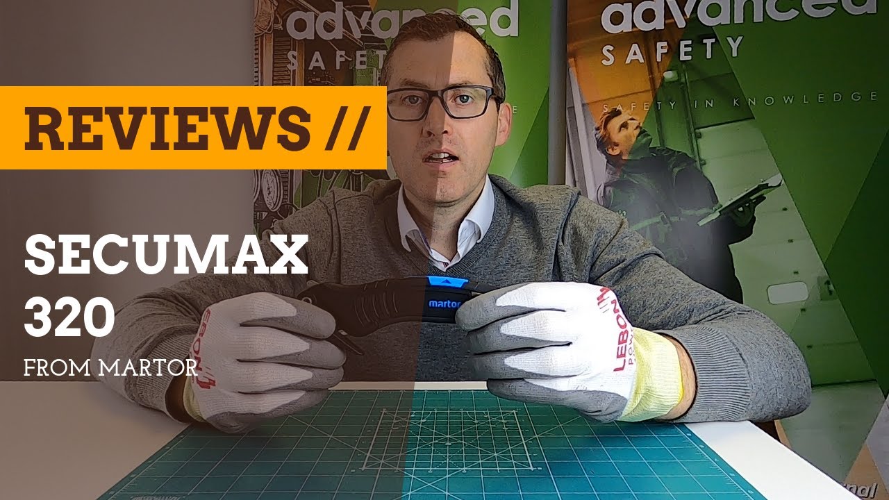REVIEWS: Safety knife Martor SECUMAX 320 - YouTube