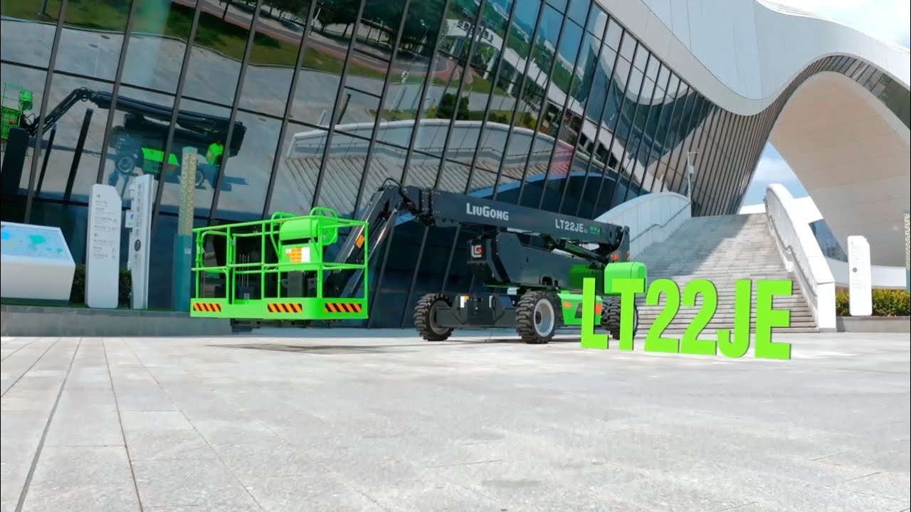#LiuGong Boom Lift Aerial Work Platforms: LT22JE - YouTube