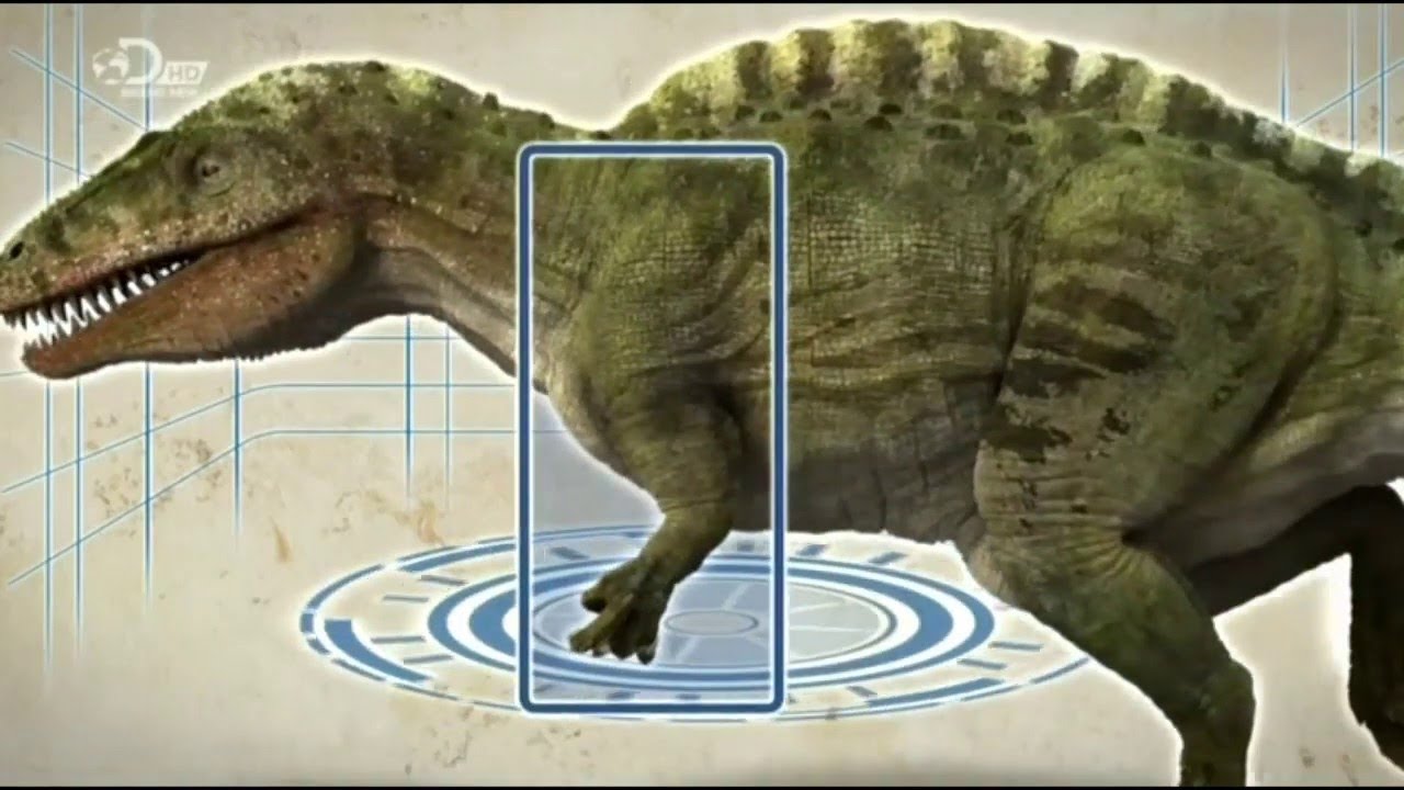 Monsters Resurrected [2009] - Acrocanthosaurus Screen Time - YouTube