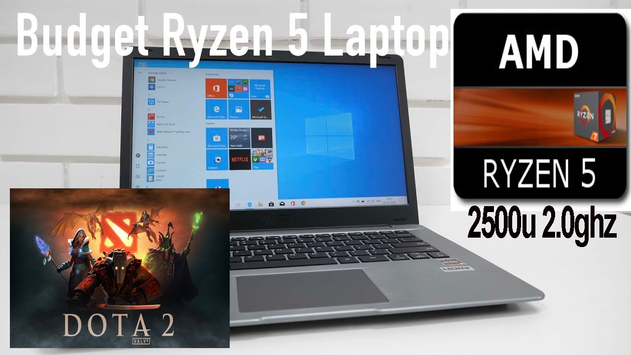 DOTA 2 in Laptop with AMD Ryzen 5 2200u Radeon Vega 8 Graphics Mobile ...