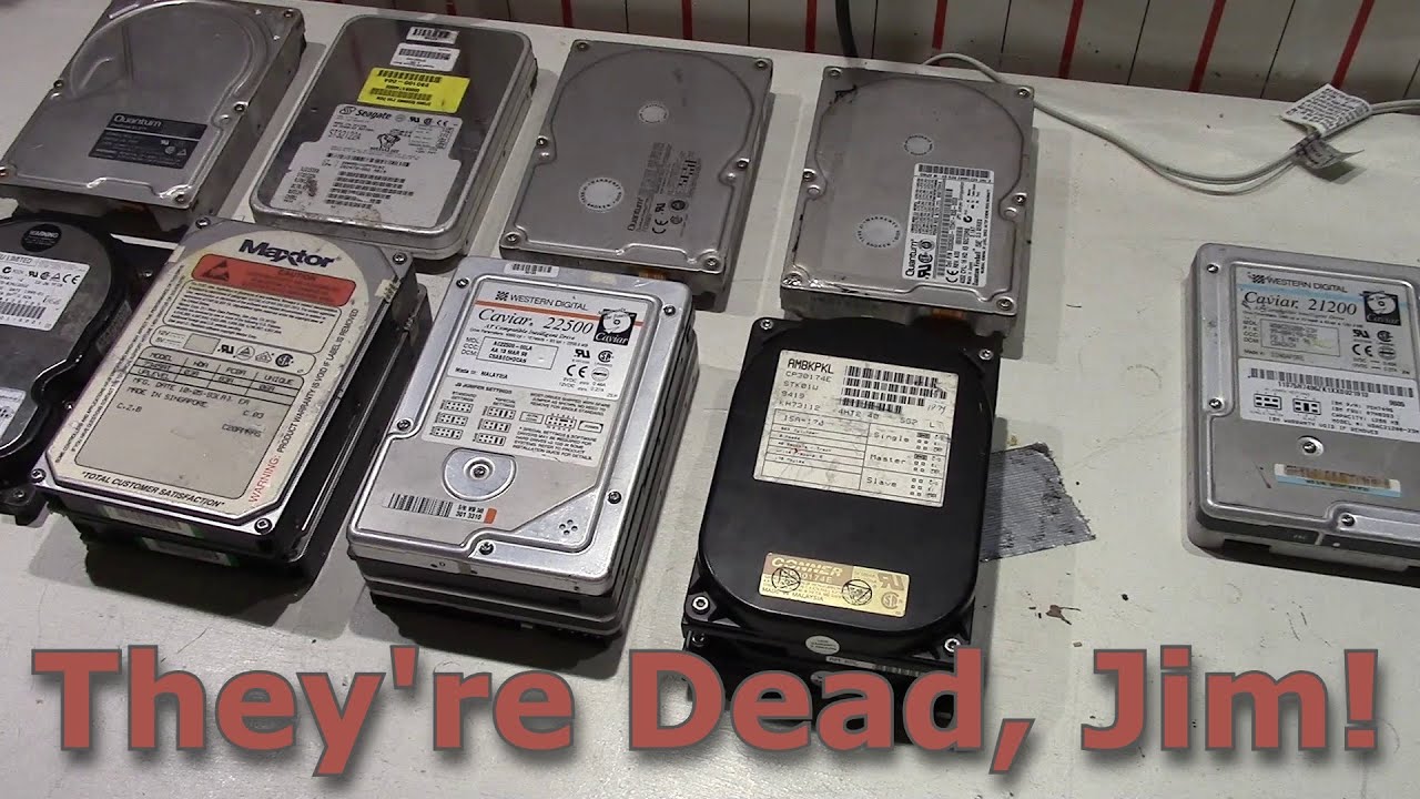 I unbox a dozen "broken" hard disk drives | Are they really bad? - YouTube