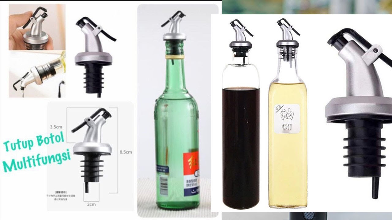 Bottle Pourer | Tutup Botol Multifungsi Wine, Kecap, Madu, Sirup ...