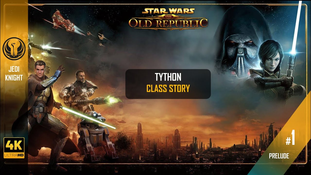 #01 Jedi Knight Tython Class Story | Cutscenes - YouTube