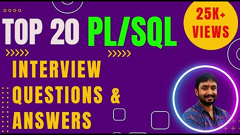 PLSQL Tutorial || PL SQL tutorial for Beginners || PL/SQL Tutorial in Hindi - YouTube