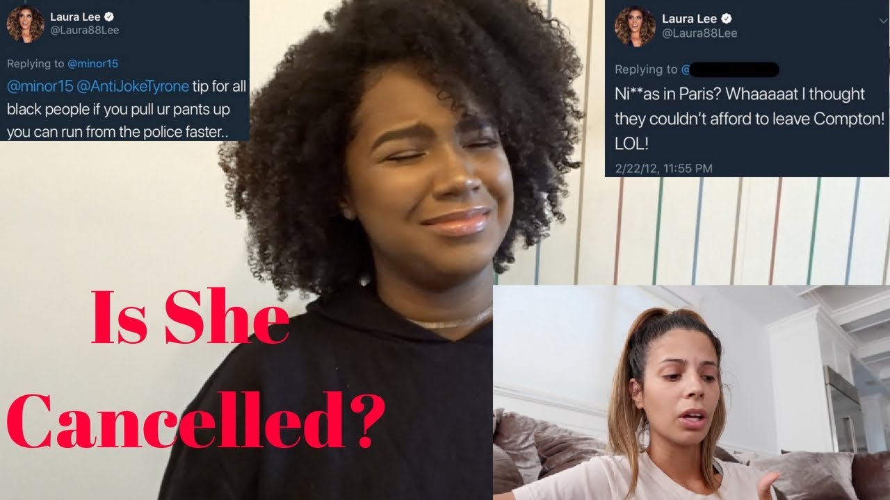 BLACK GIRL REACTS LAURA LEE APOLOGY - YouTube