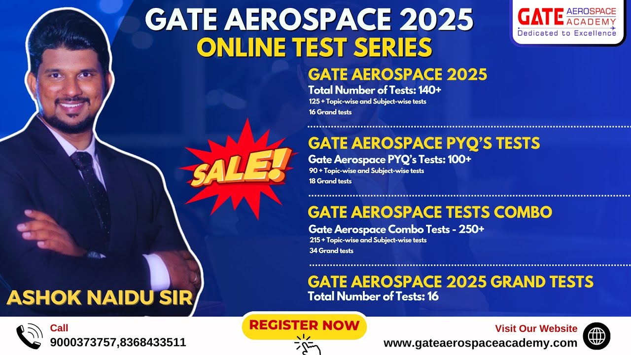Gate Aerospace Test Series 2025 | New Year Sale | Gate Aerospace ...