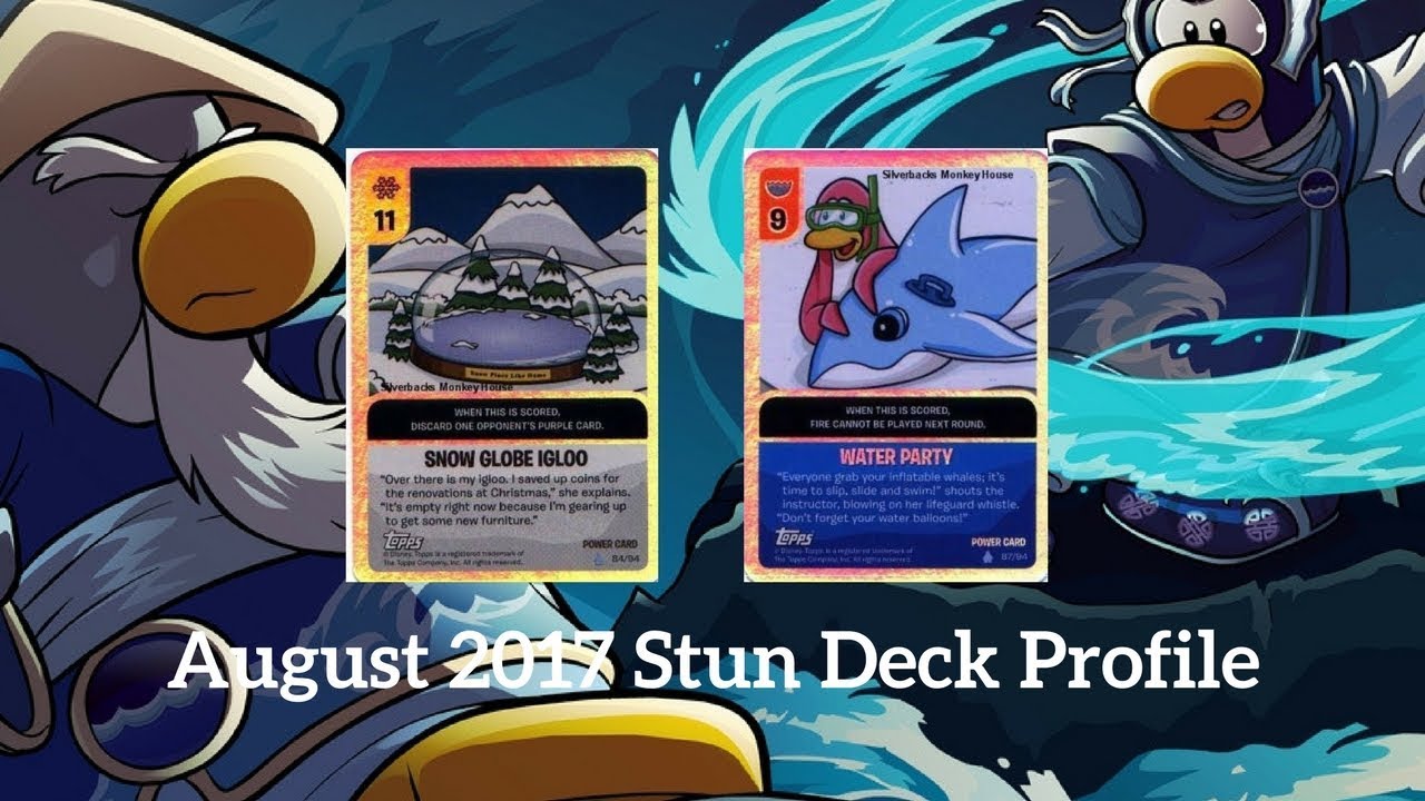 Stun Card Jitsu Deck Profile August 2017! - YouTube