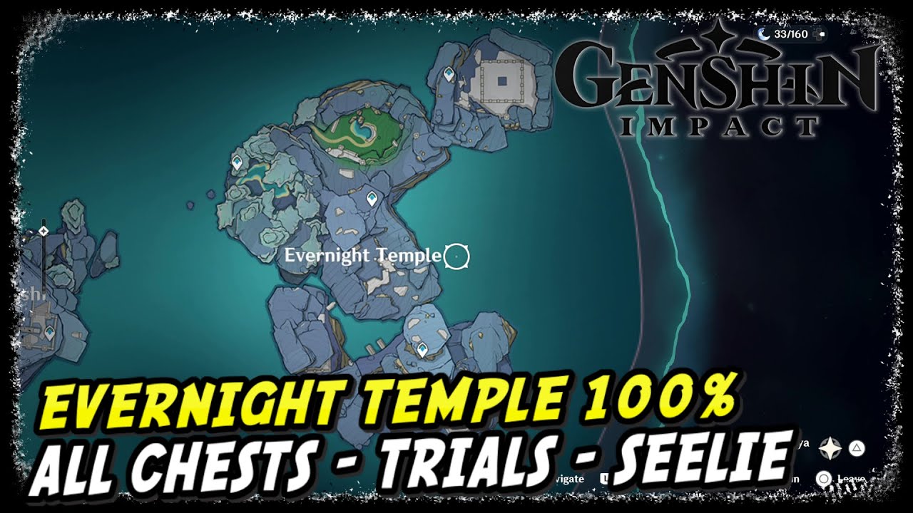 Enkanomiya Evernight Temple All Treasure Chests, Seelie, & Time Trial ...