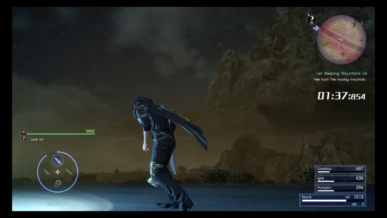 FINAL FANTASY XV big turtle - YouTube