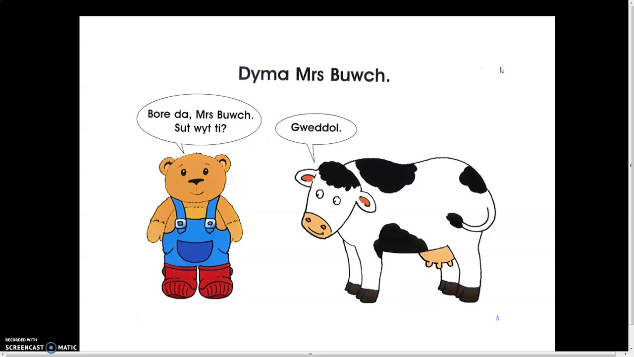 Tedi Twt ar y Fferm - YouTube