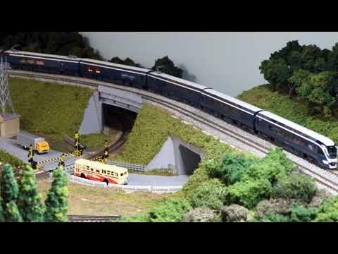 【Nゲージ】KATO E261「サフィール踊り子」 走行動画 - YouTube