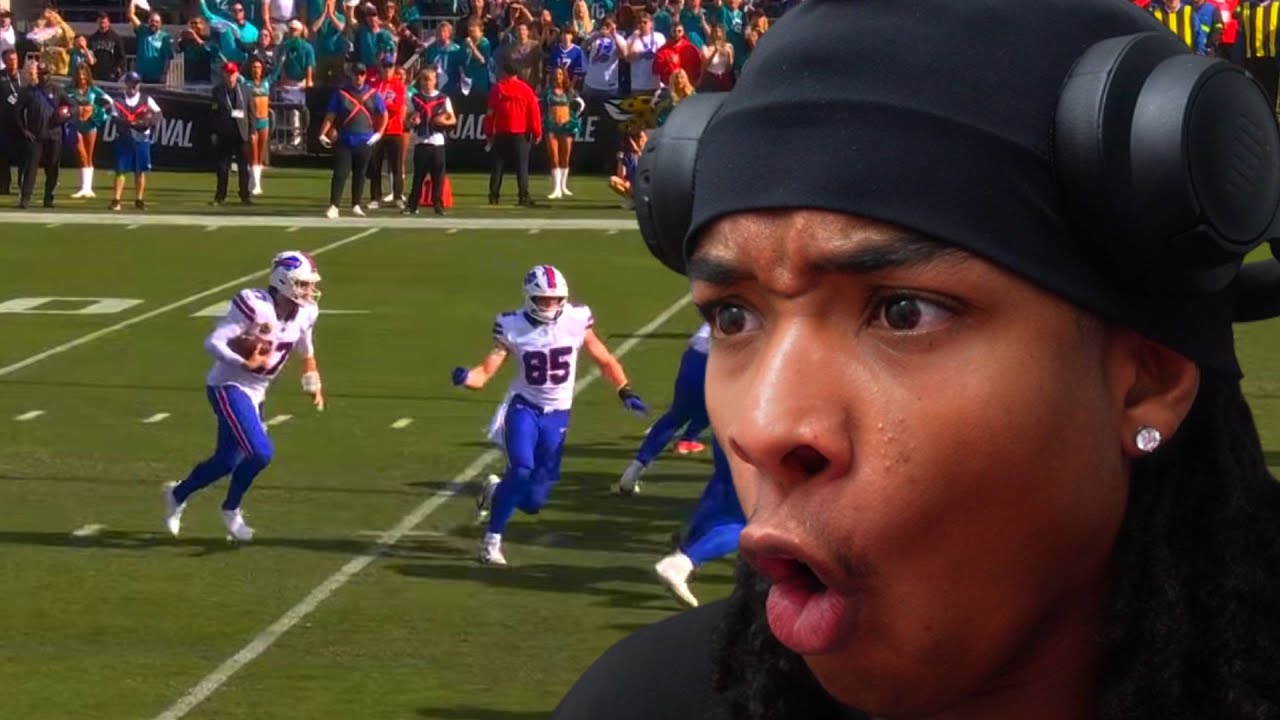 JOSH ALLEN OMG!!!! Buffalo Bills vs Jacksonville Jaguars Game ...