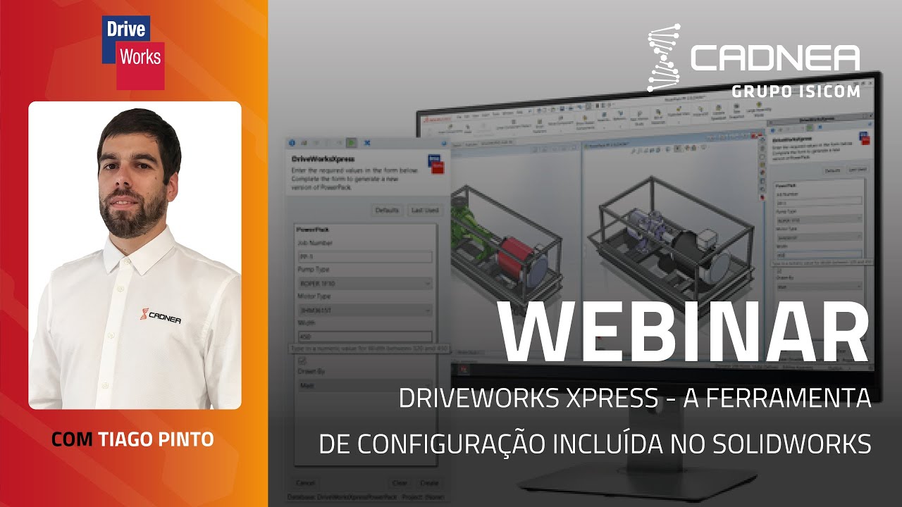 DriveWorks Xpress - a ferramenta de configuração incluída no SOLIDWORKS ...