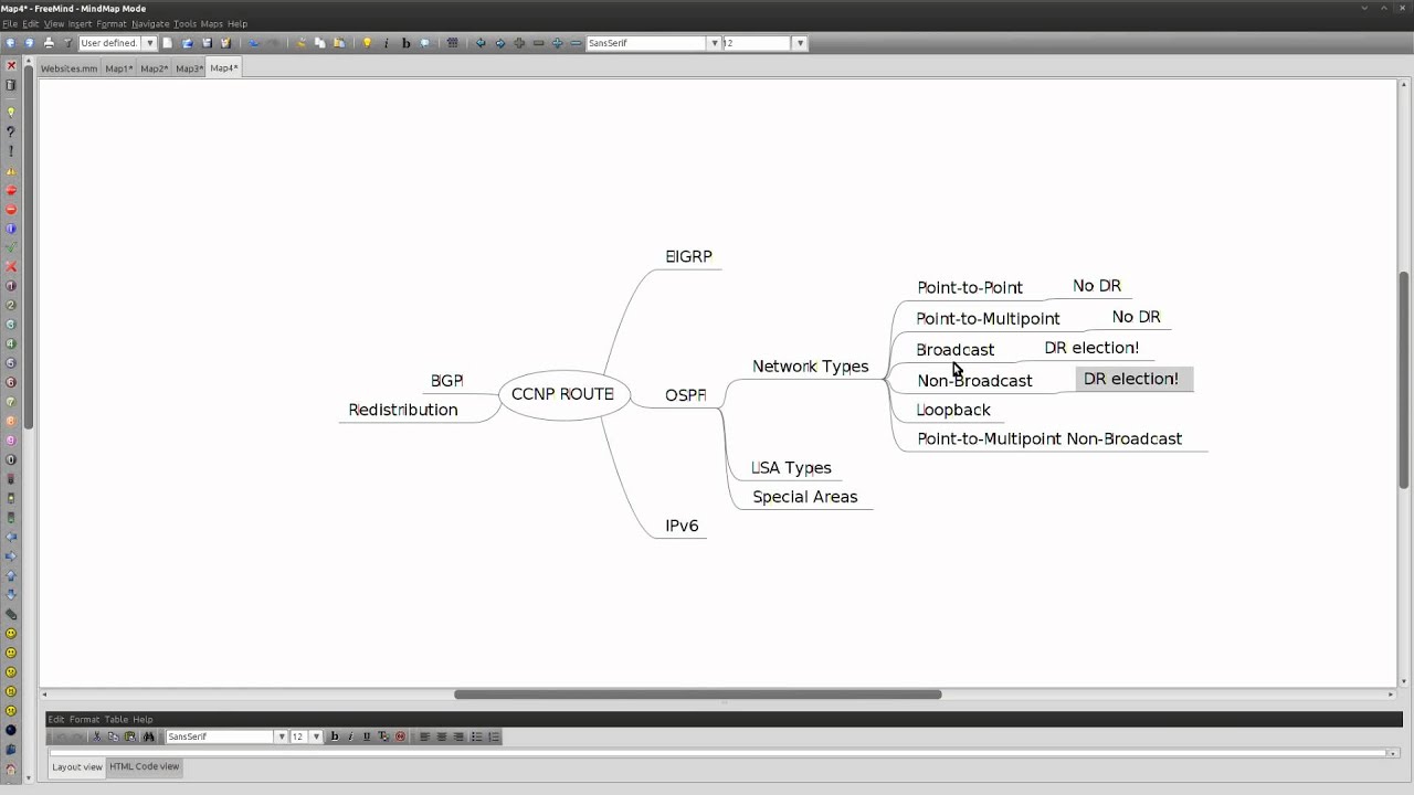 Create mindmaps for Cisco exams - YouTube