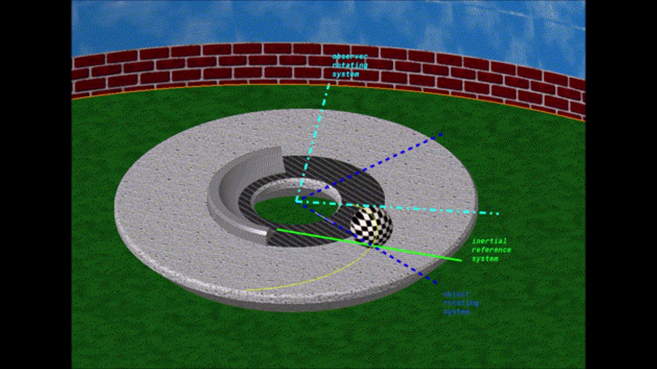 Coriolis force animation - YouTube