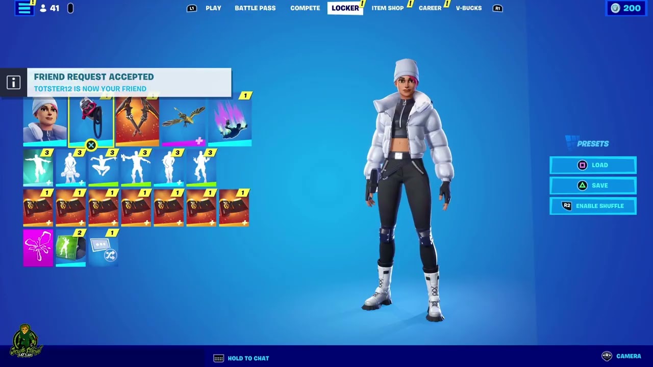 Blizzard Bomber FREE Fortnite Skin Out Now - YouTube