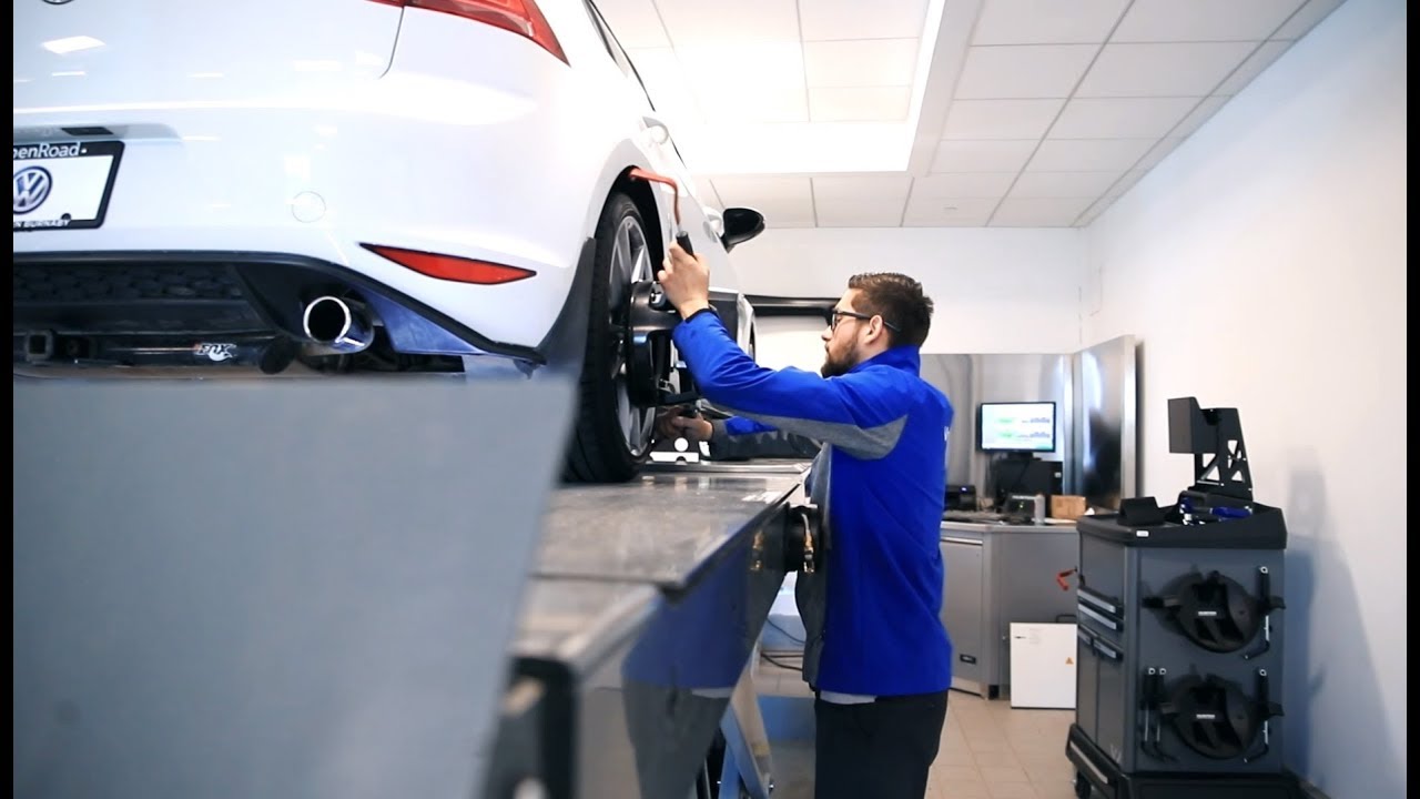 OpenRoad Volkswagen Wheel Alignment - YouTube