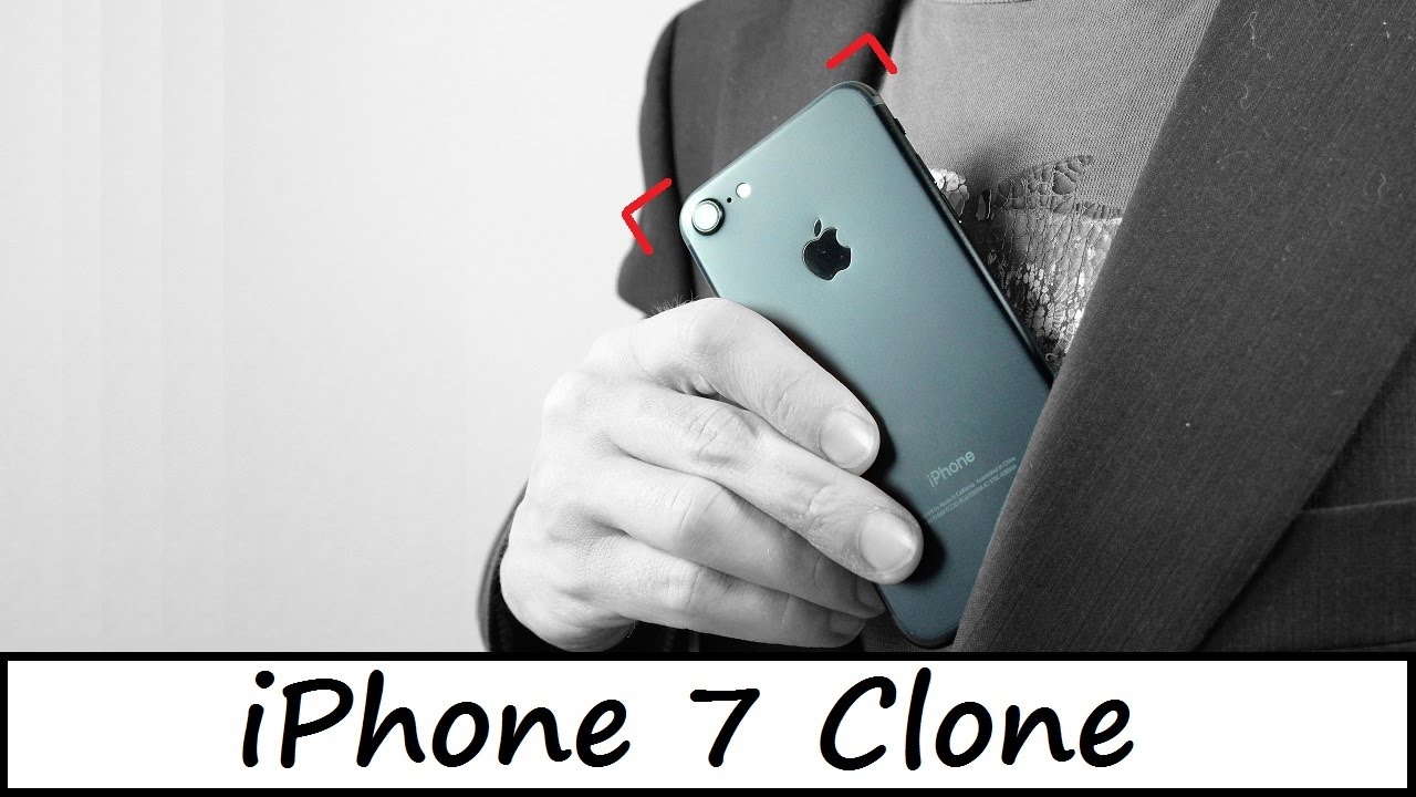 65€ Apple iPhone 7 - 1:1 Clone : Goophone I7 - Unboxing - Deutsch - YouTube