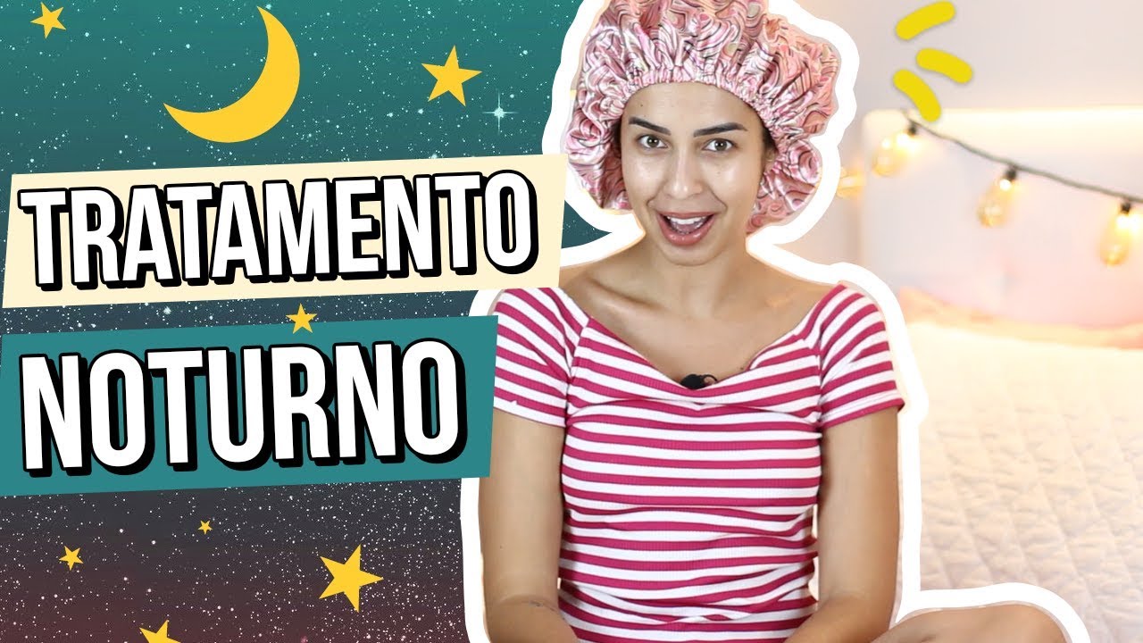 TRATAMENTO NOTURNO PRA RECUPERAR OS CACHOS DANIFICADOS | CABELOS MAIS ...